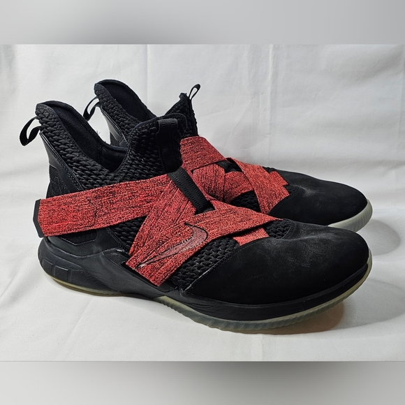 Nike | Shoes | Nike Lebron Soldier 2 Xii Bred Basketball Shoes Men Sz ...